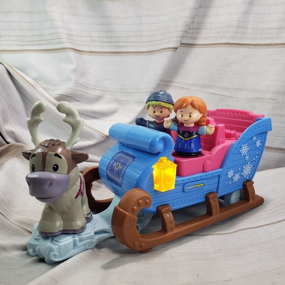 Fisher-Price | Toys | Fisher Price Disney Frozen Kristoffs Sleigh ...